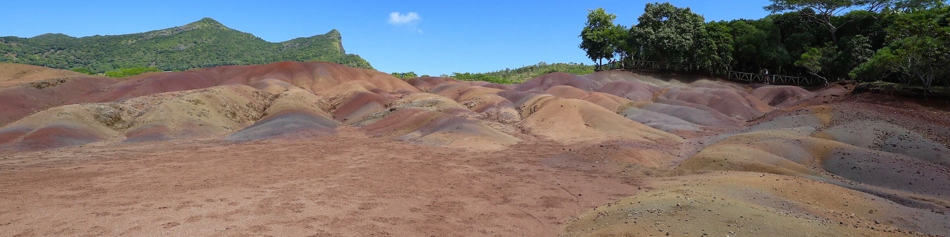 September 2017
A must visit if you're in Mauritius is the Seven Coloured Earths. A relatively small area of sand dunes in seven distinct colours that never seem to erode even with the islands tropical storms.