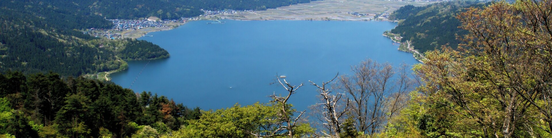 Lake Yogo in Yogo, Shiga prefecture, Japan