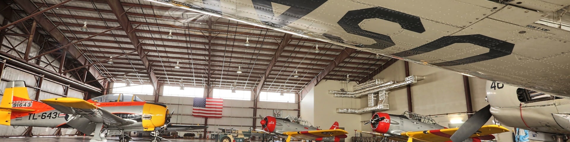 CAF Airpower Museum which includes aircraft and interior views