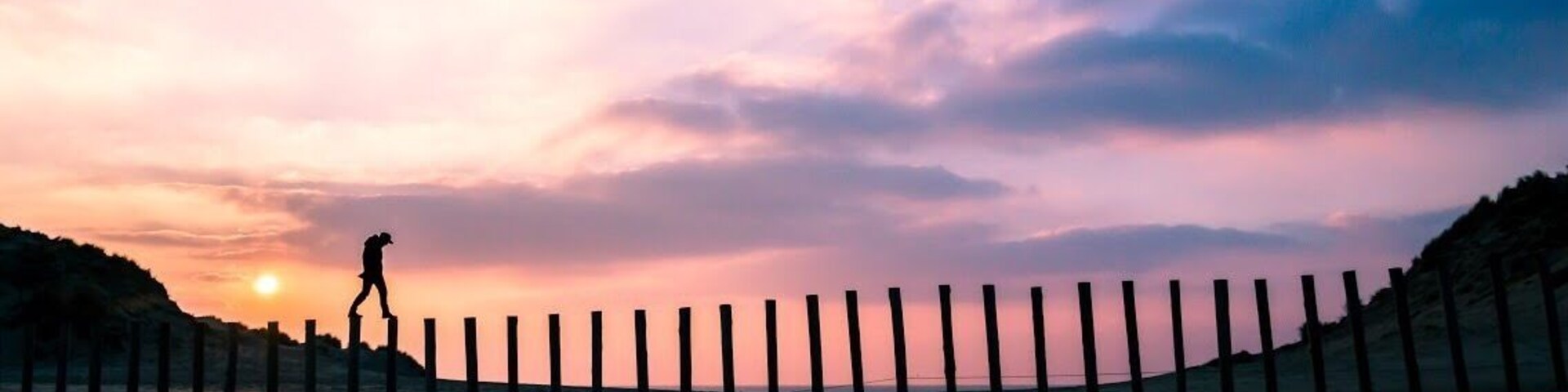Sunset in the dunes near the beach. #beach #sunset #netherlands #holland