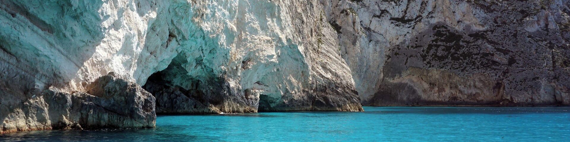 One of Zakynthos’ many treasures: the Blue Caves – get on a private boat and take your snorkel to get lost in crystal bright blue waters #LifeAtExpedia #SeasideDiscoveries
