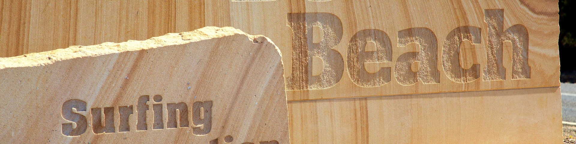 Bell\'s Beach que inclui sinalização