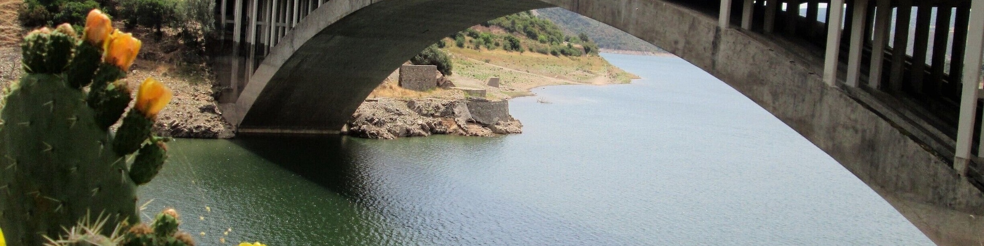 Ponte sul lago Flumendosa - Villanova Tulo