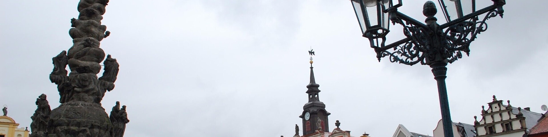 Main square (Resselovo náměstí) in the small town of Chrudim, Eastern Bohemia.
#Chrudim