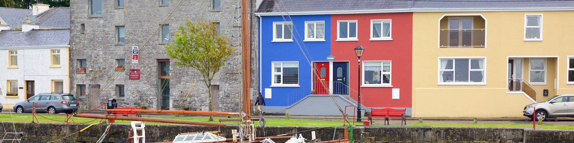 Kinvara featuring sailing, boating and a river or creek