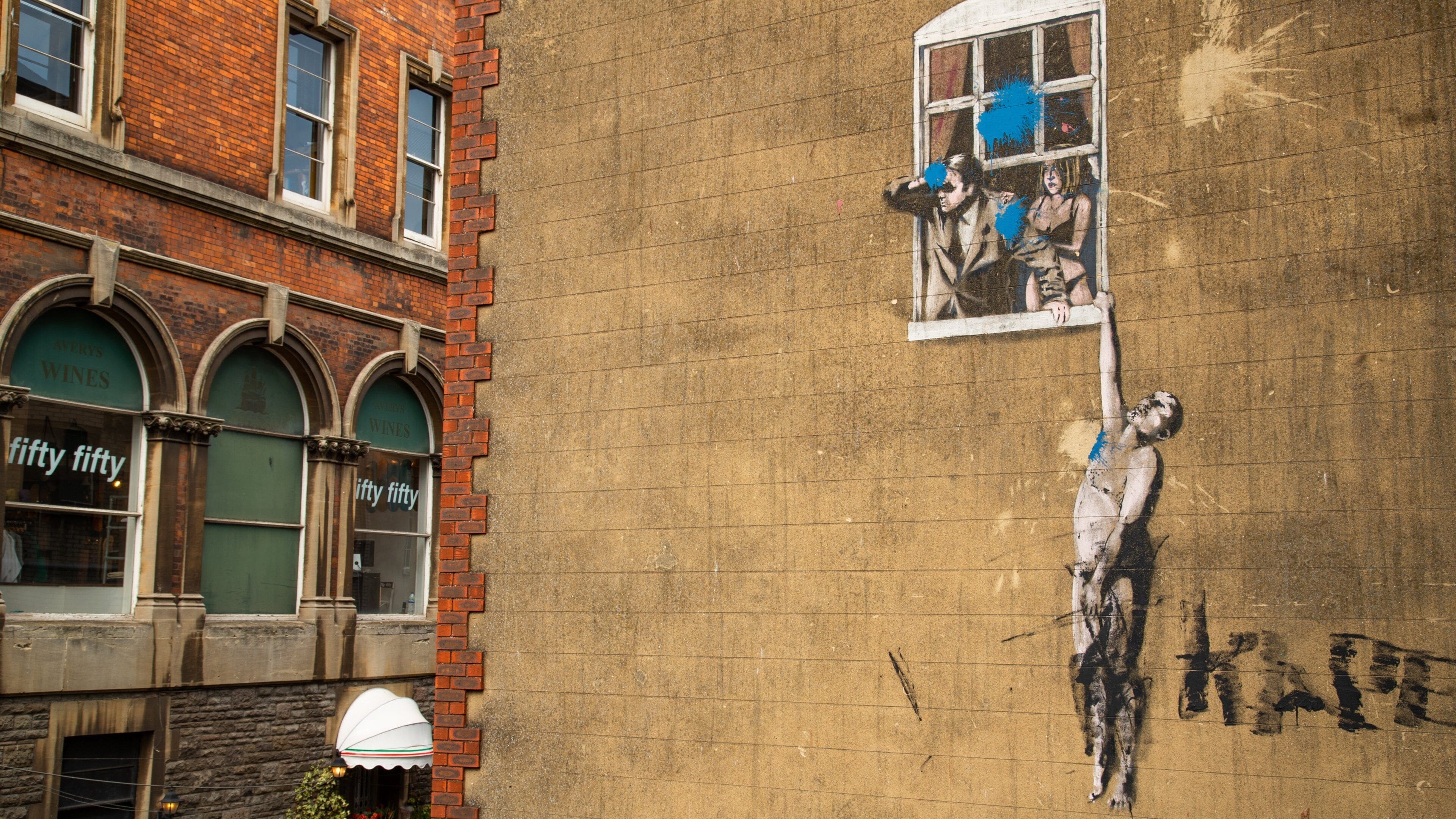 Banksy Graffiti Frogmore Street