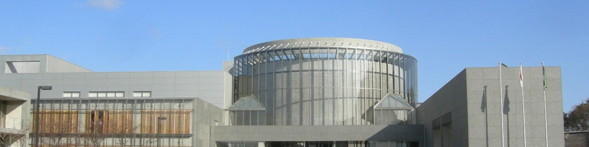 Tohoku History Meseum. Tagajō, Miyagi prefecture, Japan. Entrance Hall.