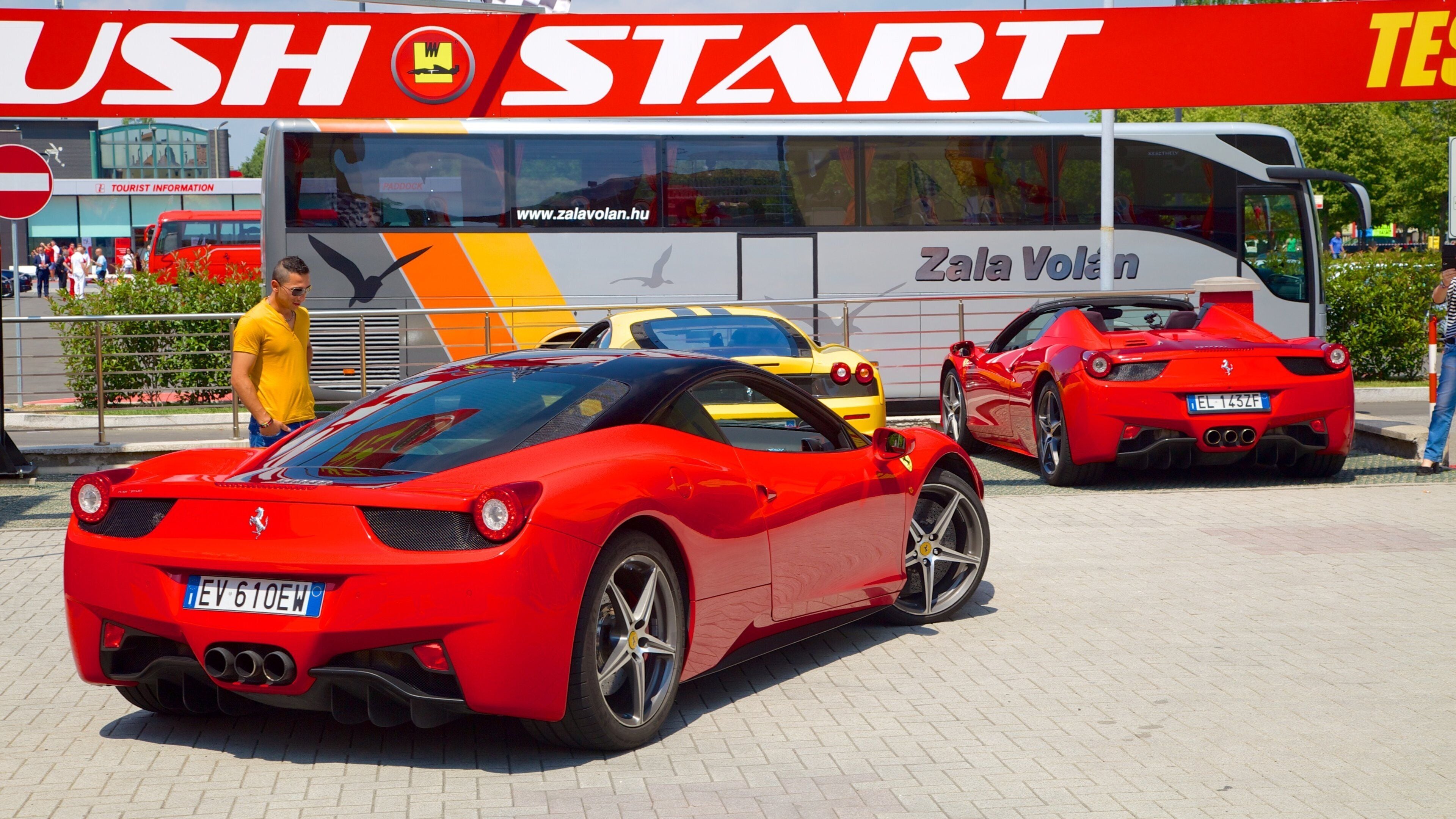 Ferrari Museum as well as an individual male