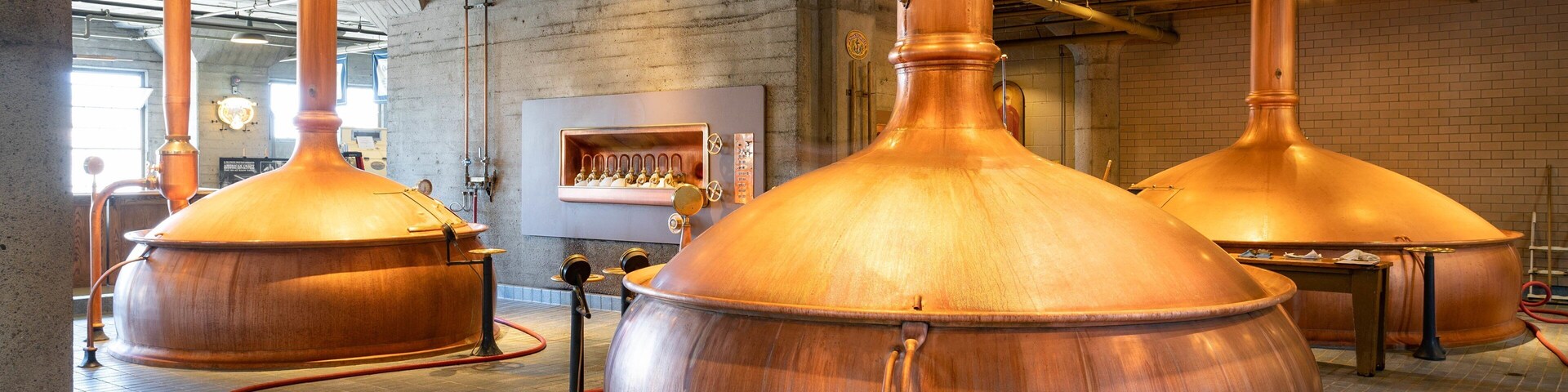Anchor Brewing Company showing interior views