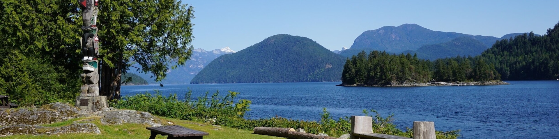 Boat launch in Egmont, BC, Beautiful