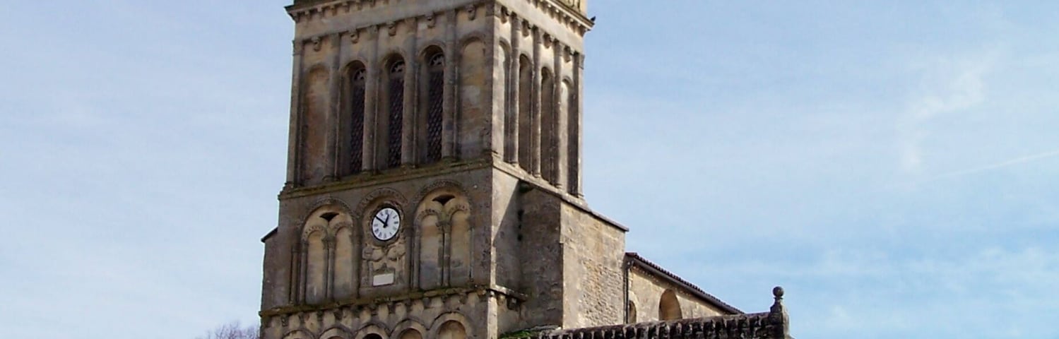 Saint Peter church of Ambarès-et-Lagrave (Gironde, France)
