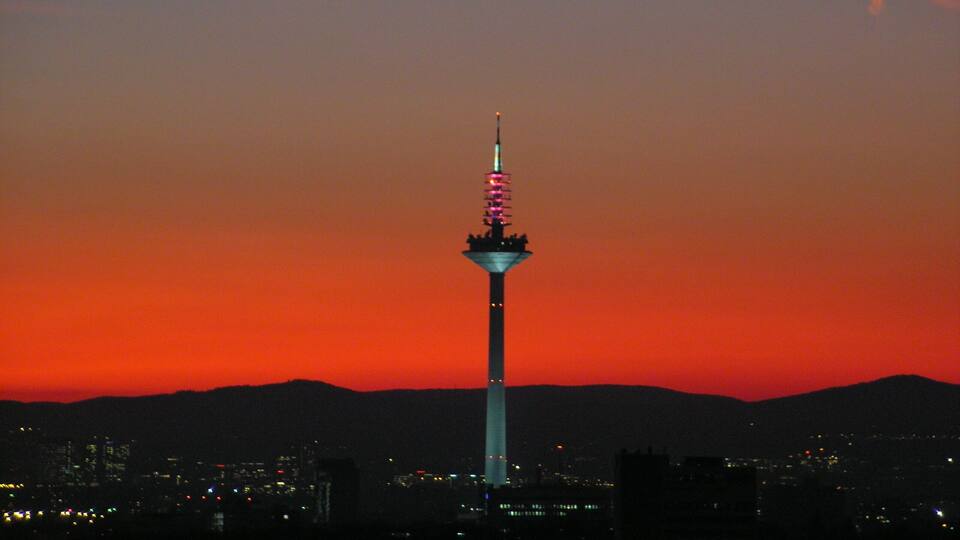 TV Tower/Europaturm (view from Bornheim)