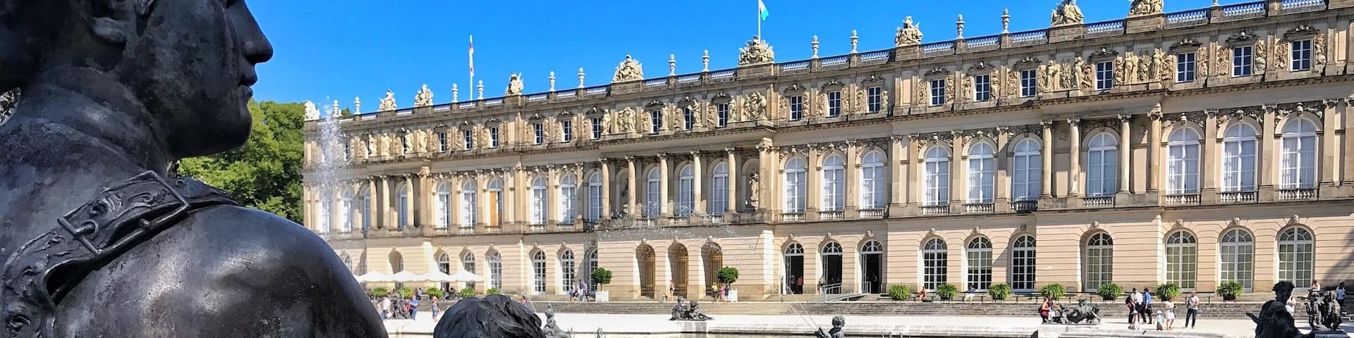 After being purchased by King Ludwig II of Bavaria the former Herrenchiemsee monastery was converted into a royal residence known as the Old Palace (Altes Schloss), while the king built Herrenchiemsee Palace also known as the New Palace (Neues Schloss), the largest of his palaces.
#architecture #europe