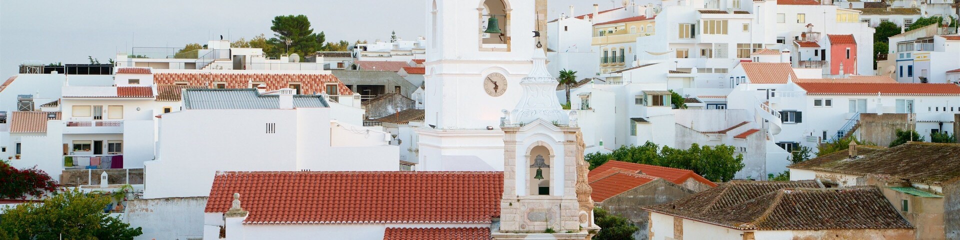 Igreja de Santo Antonio mostrando uma cidade