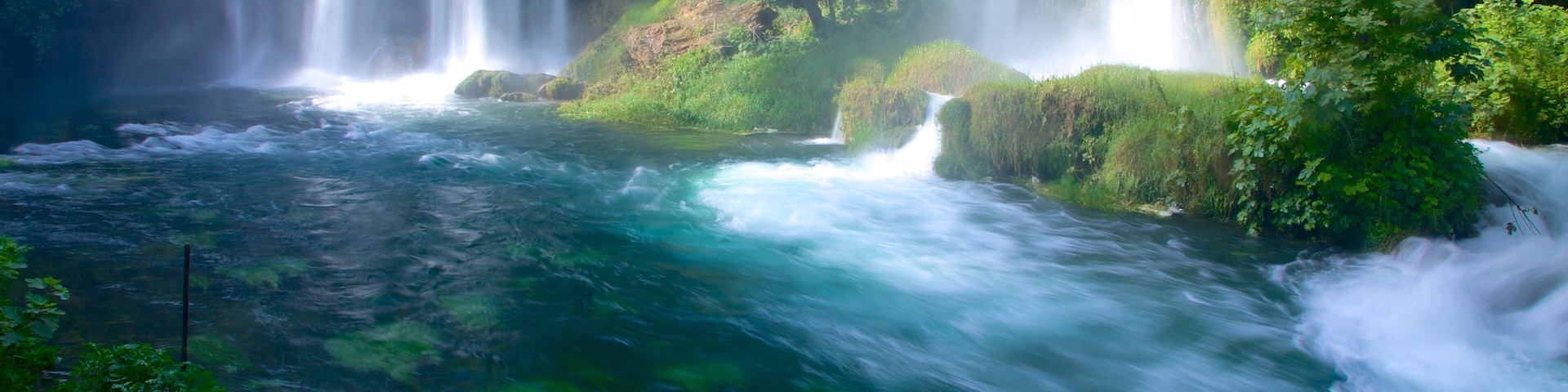 Antalya which includes a waterfall