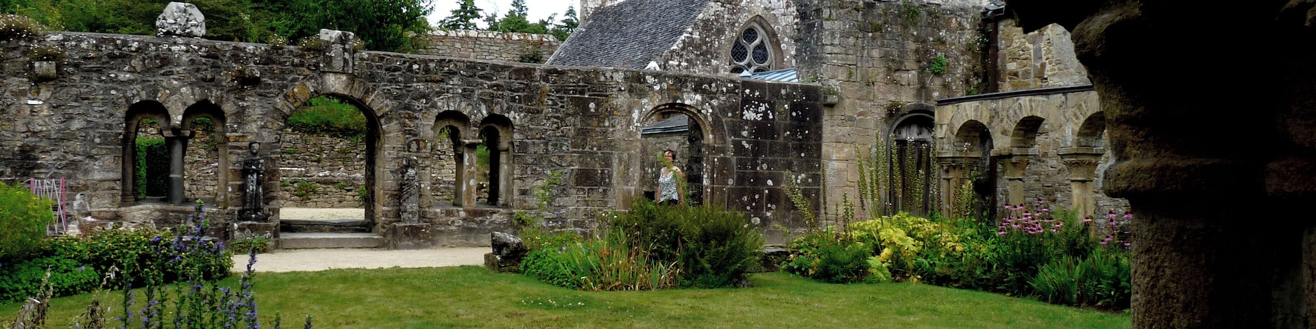 Visite à l'abbaye de Daoulas