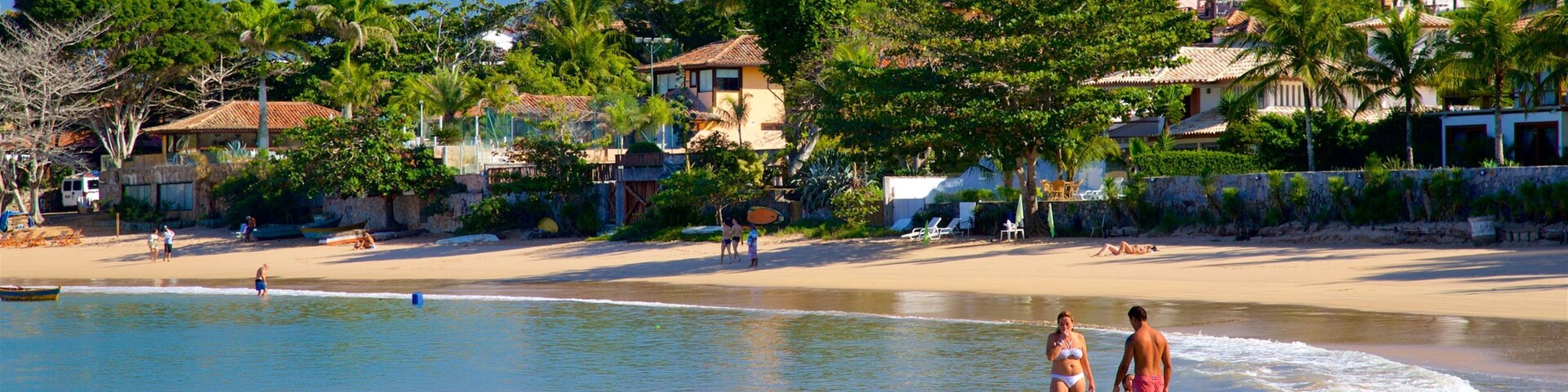 Ferradura Beach featuring general coastal views, a sandy beach and swimming