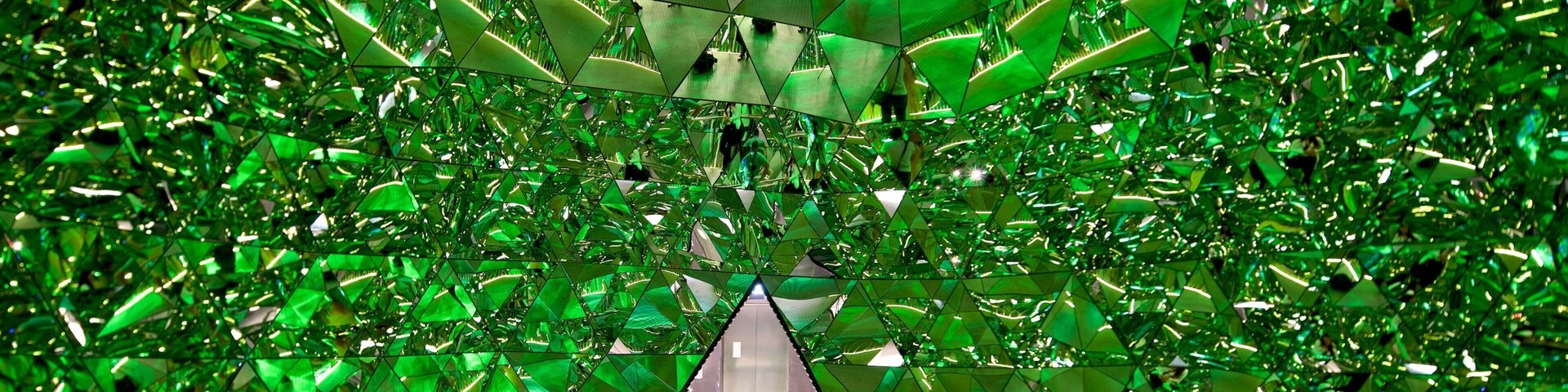 Swarowski Crystal Worlds featuring interior views