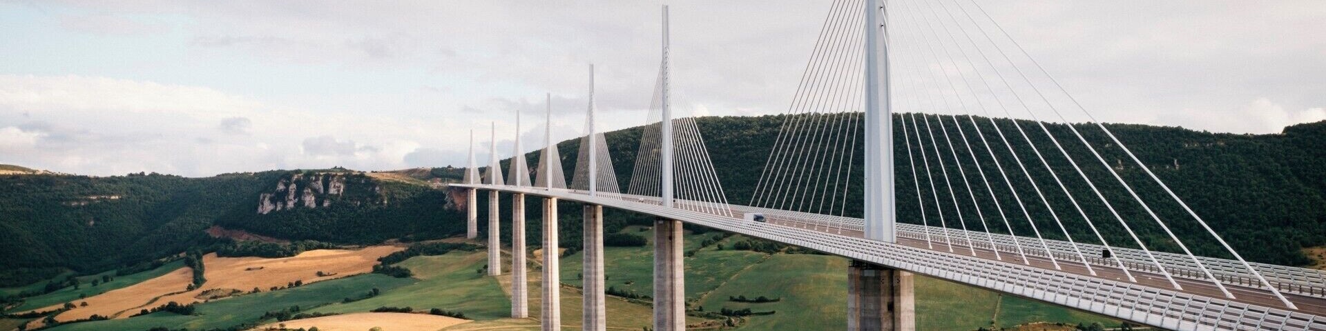 The beautiful Viaduc de Millau.
We visited this bridge while following the Tour de France last year. The tallest bridge in the world, it spans the gorge valley of the River Tarn near Millau in southern France.
#LifeAtExpedia
