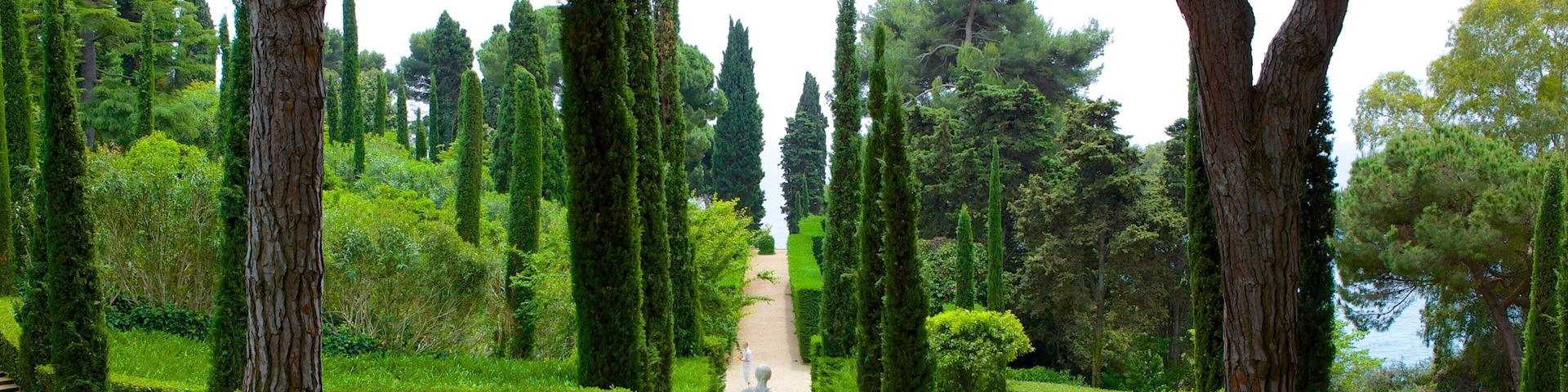 Santa Clotilde Gardens showing a garden