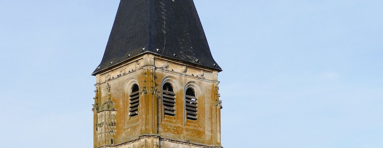 Saint-Cyr-et-Sainte-Julitte's church in Anet (Eure-et-Loir, Centre, France).
