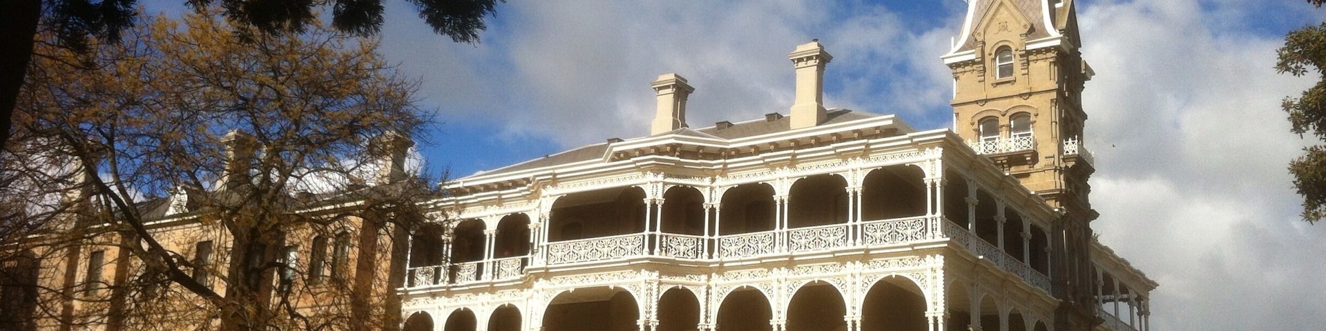Sir William Clarke's Rupertswood Mansion, now part of catholic school