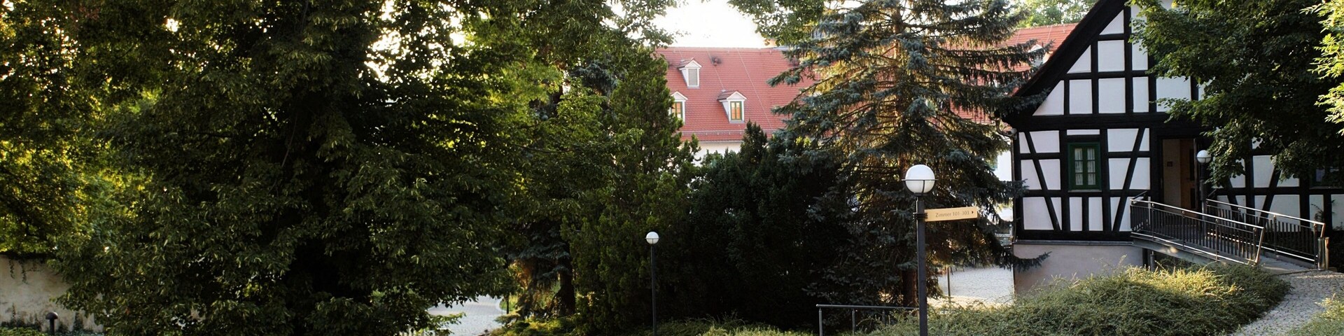 Baykyard of Castle Schweinsburg in Neukirchen/Pleiße, near Zwickau, Saxonia, Germany
