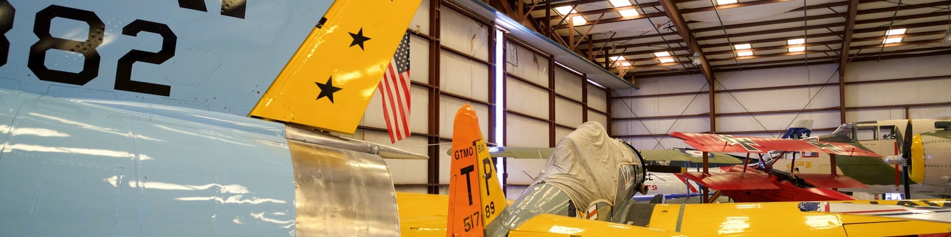 Valiant Air Command Warbird Museum which includes interior views