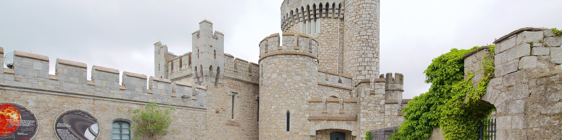 Blackrock Castle featuring chateau or palace, heritage elements and heritage architecture