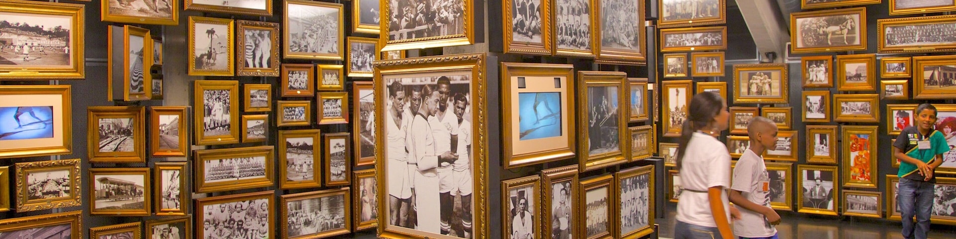 Football Museum featuring interior views
