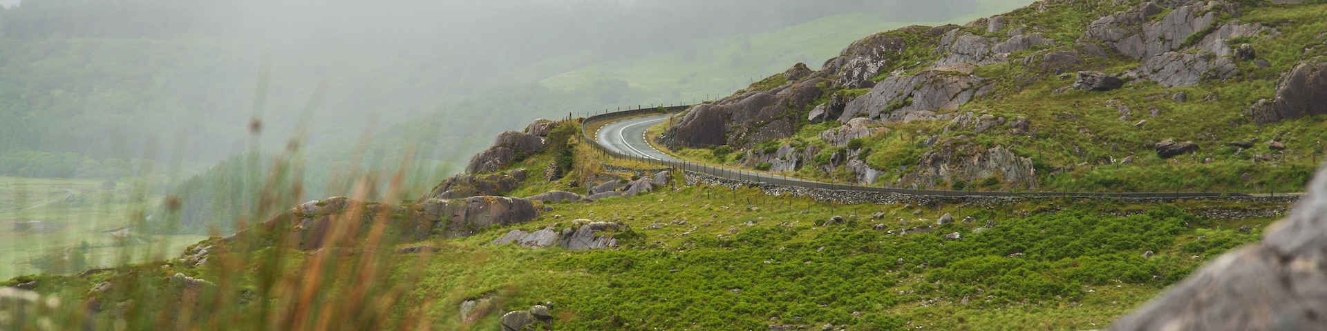 Moll\'s Gap featuring tranquil scenes and mist or fog