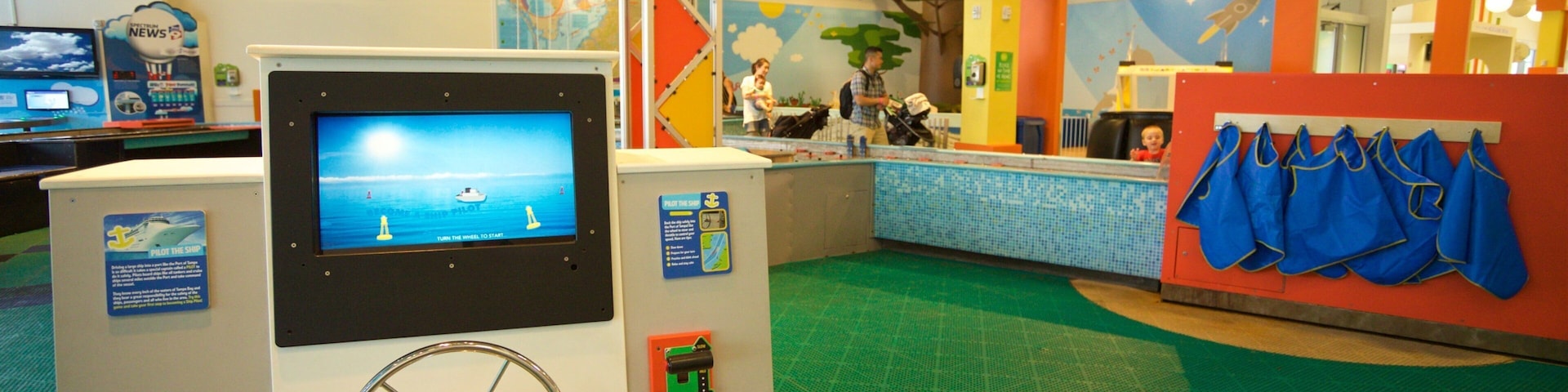 Glazer Children\'s Museum featuring interior views