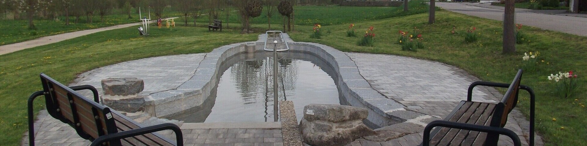 schön gelegene Kneipp-Anlage