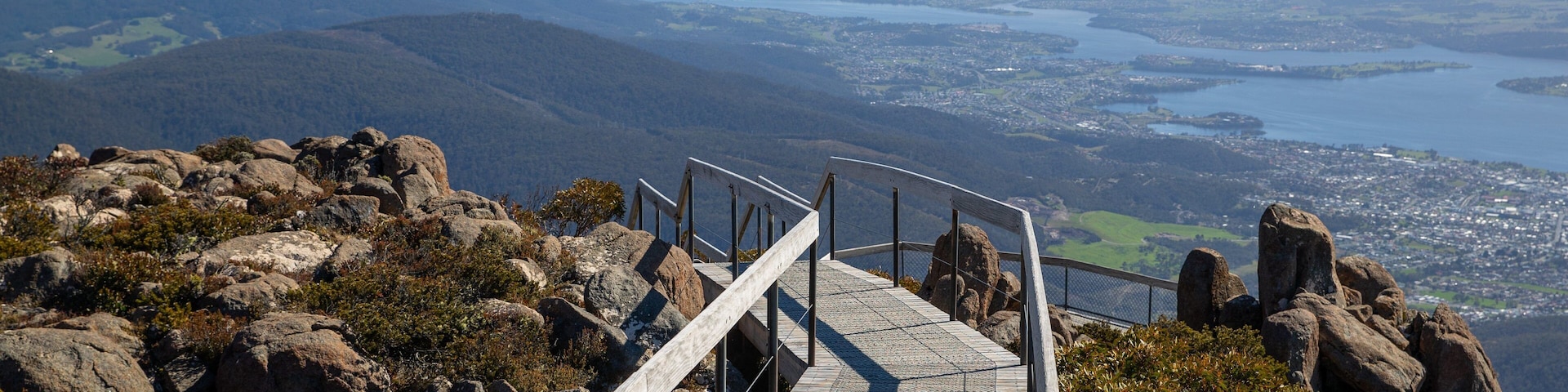 Mt. Wellington which includes landscape views and tranquil scenes