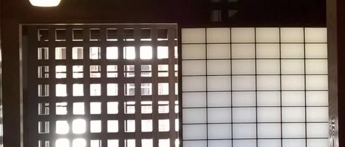 Inside Takahashi Korekiyo residence, one of the many authentic buildings in the edo open air architectural museum.