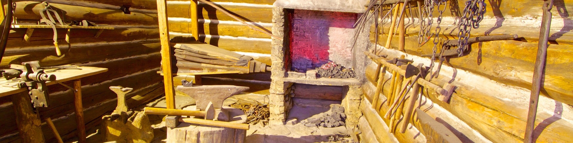 Ethnographic Museum featuring interior views