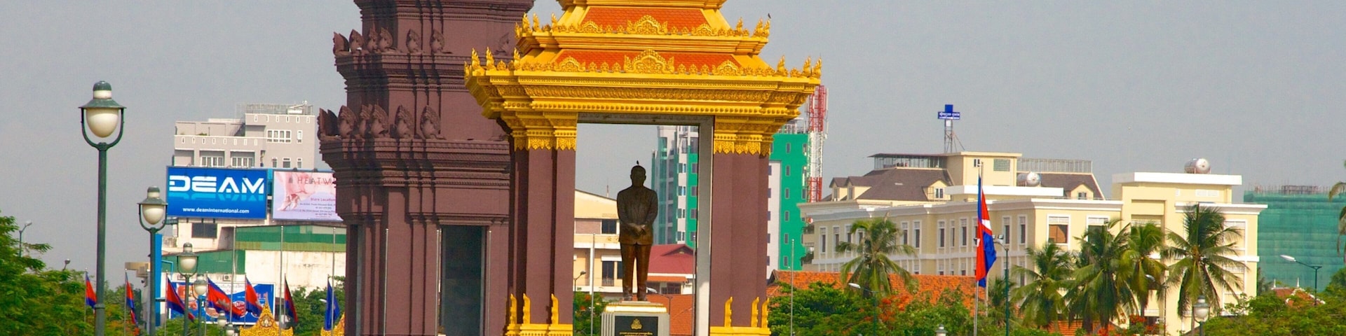 Cambodia featuring a park and a monument