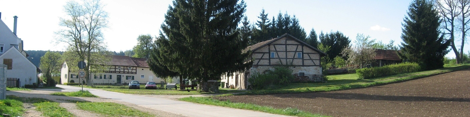 Unterheumoedern (part of Treuchtlingen, Bavaria), eastern outskirts