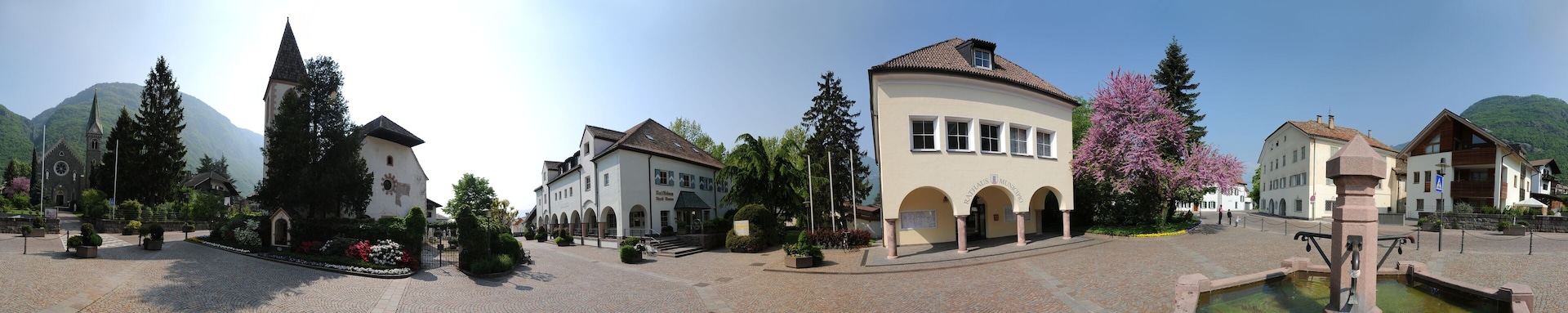 NOTE: This image is a panorama consisting of multiple frames that were merged or stitched in software. As a result, this image necessarily underwent some form of digital manipulation. These manipulations may include blending, blurring, cloning, and color and perspective adjustments. As a result of these adjustments, the image content may be slightly different than reality at the points where multiple images were combined. This manipulation is often required due to lens, perspective, and parallax distortions.