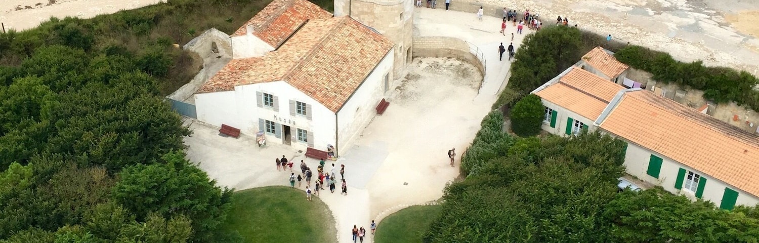 View from the lighthouse on Il de Re