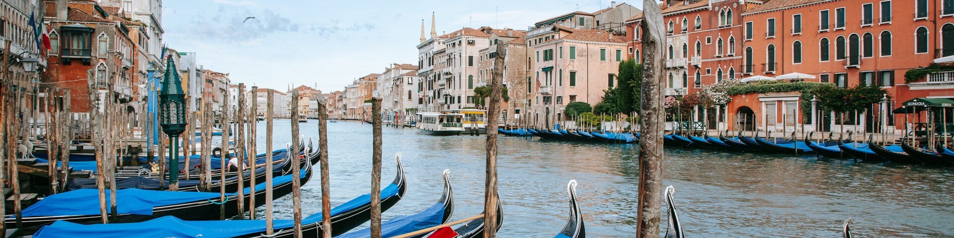 Grand Canal showing a river or creek and a bay or harbor