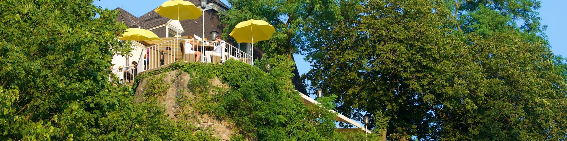Schlossberg caracterizando um parque e paisagens