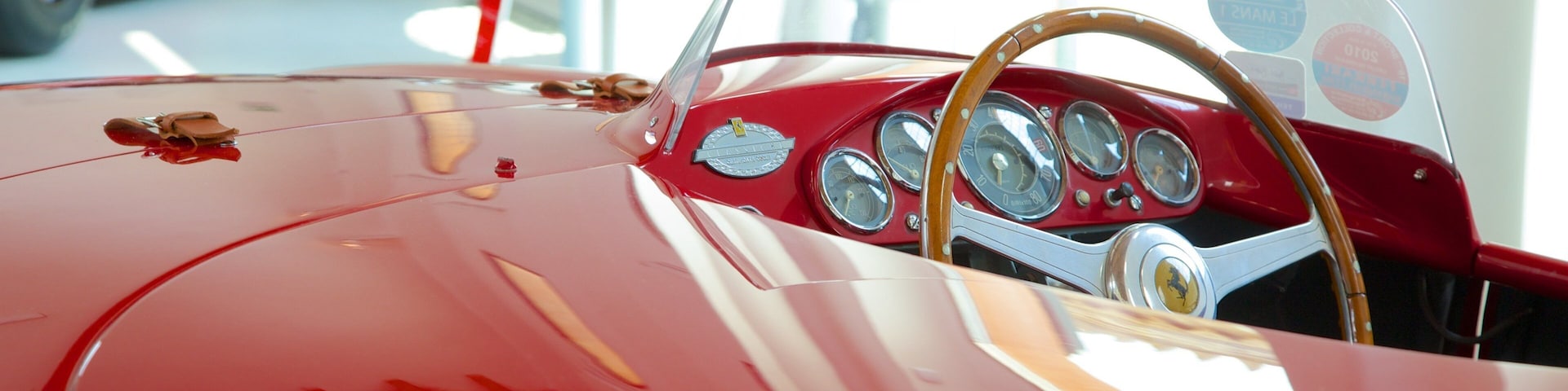 Museo Casa Enzo Ferrari showing interior views