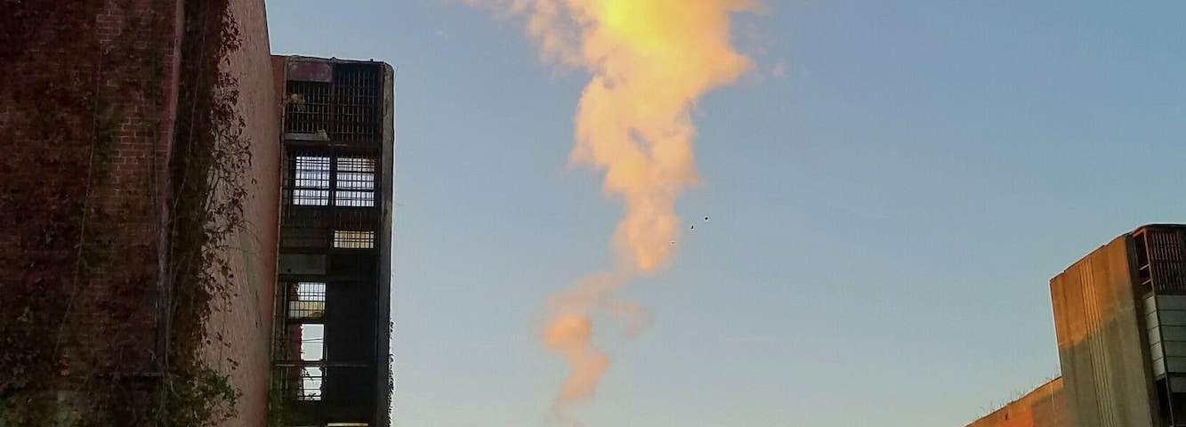 Abandoned industrial park