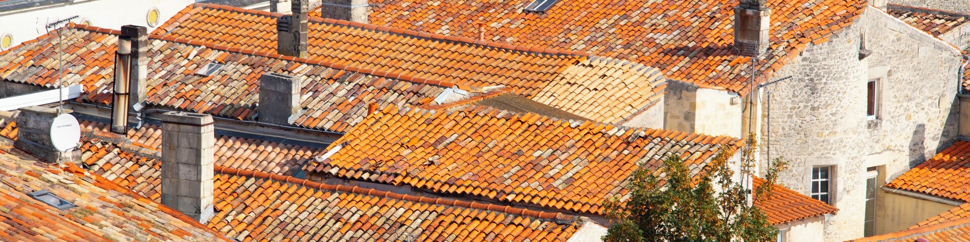 Pons with it's 1000 year old church and medicinal herb gardens