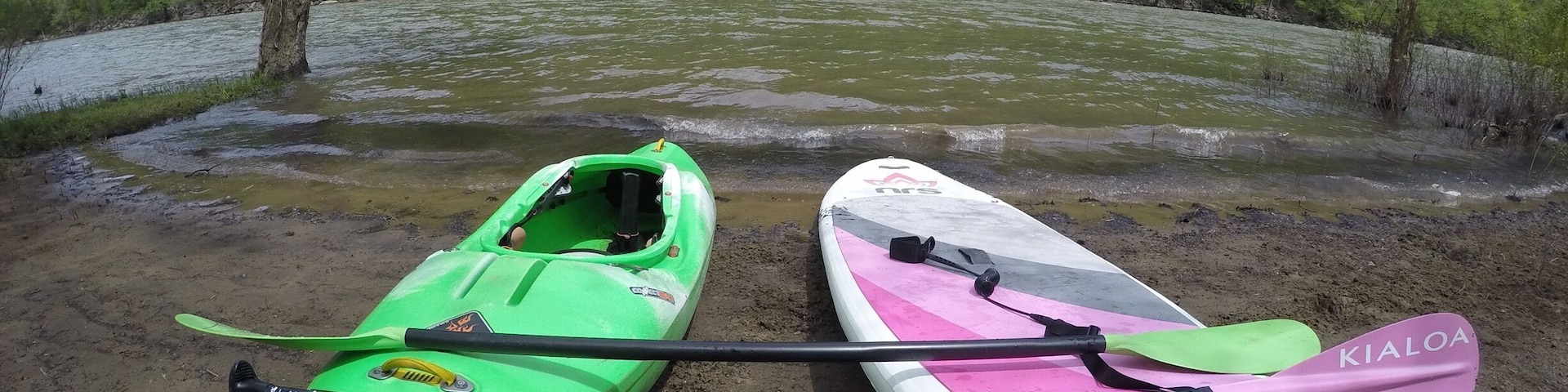 Enjoying the river down at Thurmond!