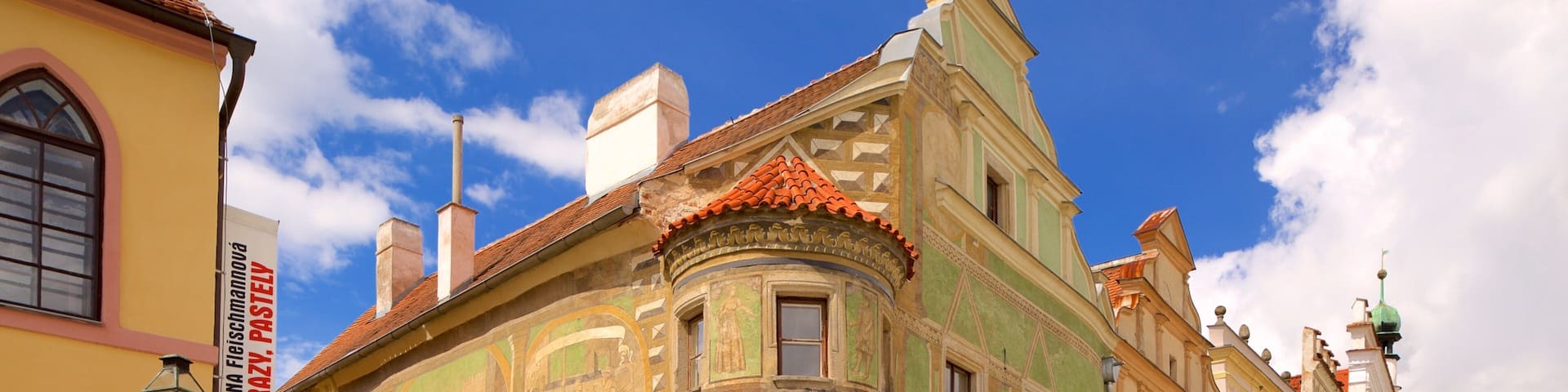 Telč caracterizando uma cidade