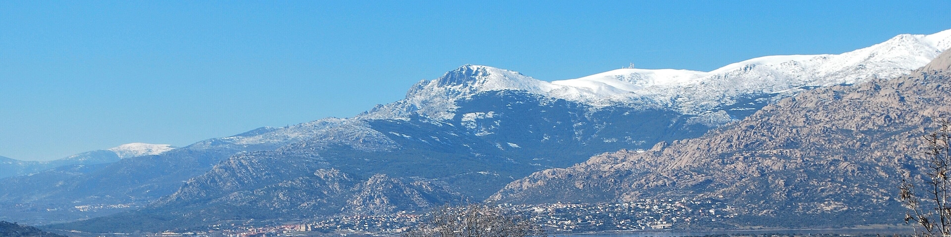 Sierra de Madrid nevada