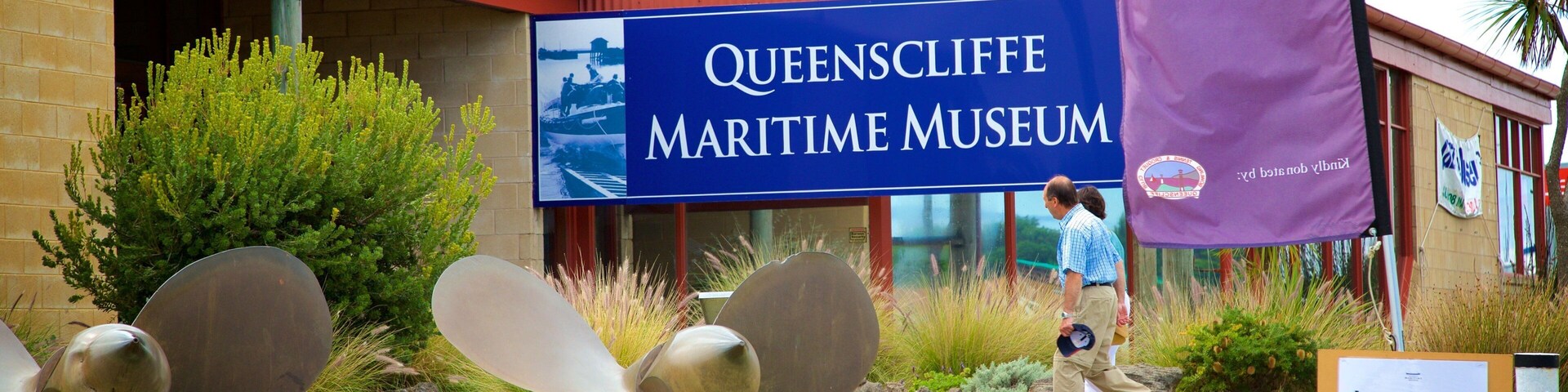Queenscliffe Maritime Museum mostrando sinalização