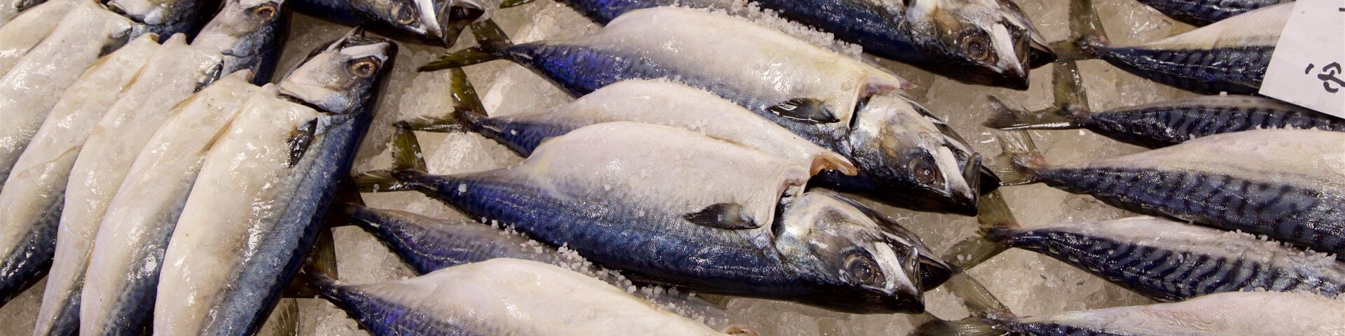 Noryangjin Fish Market featuring markets and food